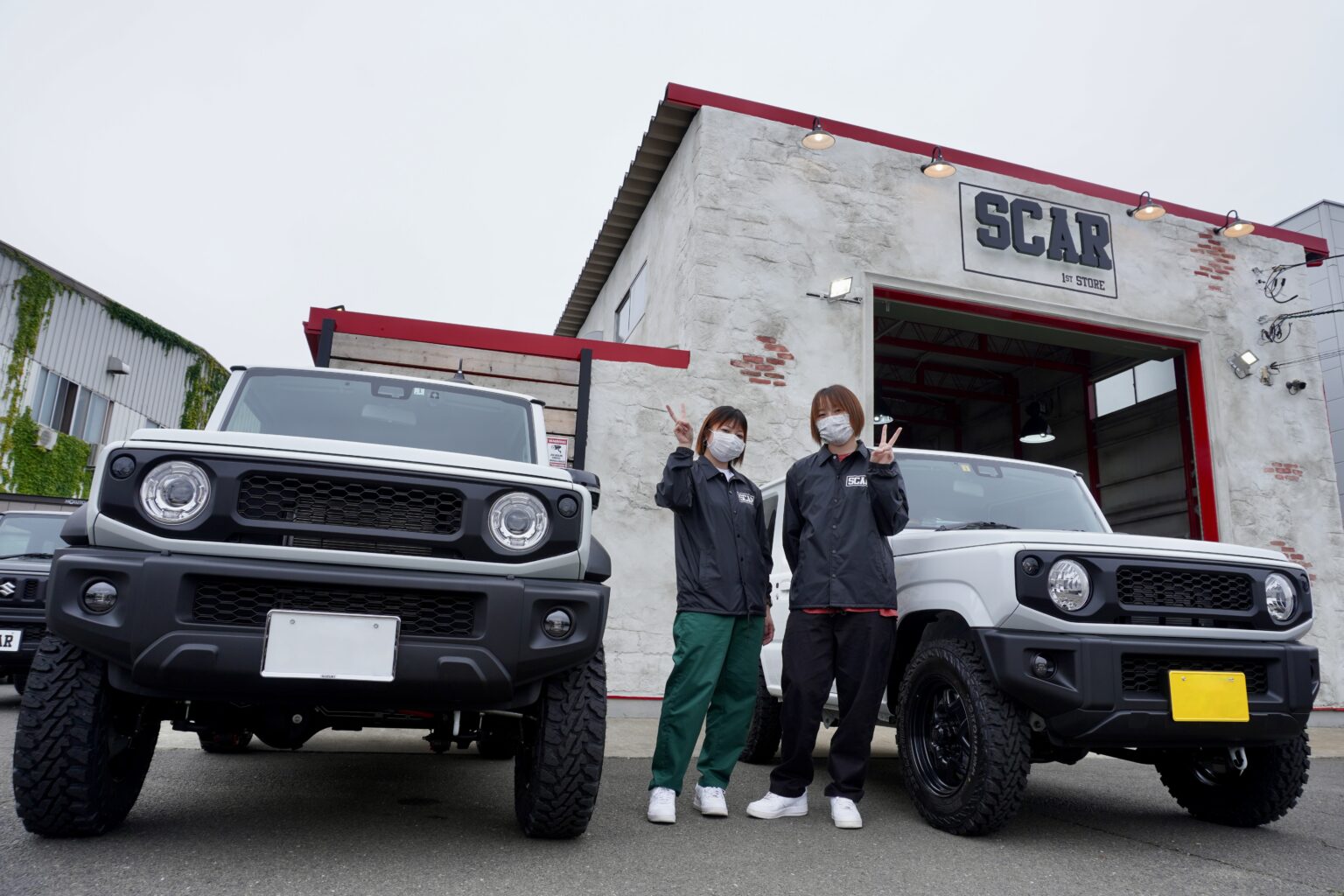 スズキ ジムニーJB64 XL SCARオリジナルカスタム 届出済未使用車 （ホワイト） | ジムニー専門SCAR（エスカー）