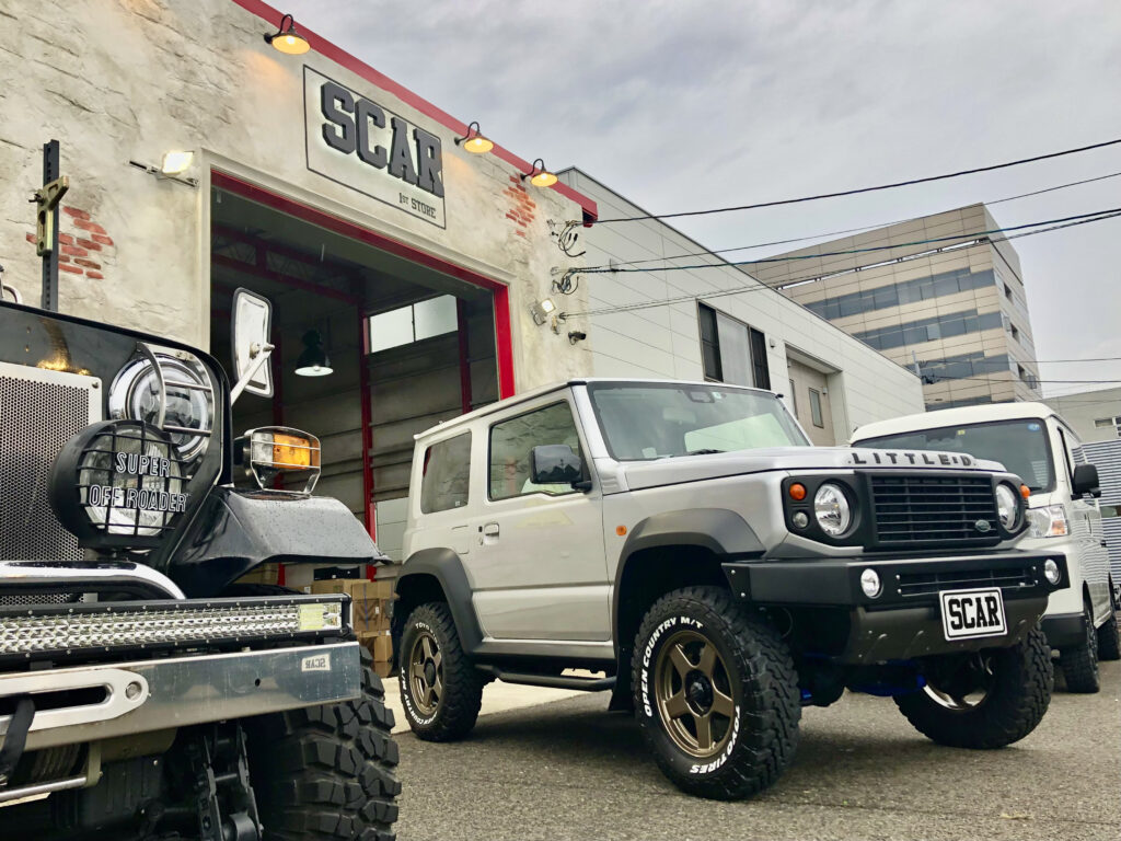 スズキ ジムニーJB64 XL SCARオリジナルカスタム 届出済未使用車 （ホワイト） | ジムニー専門SCAR（エスカー）