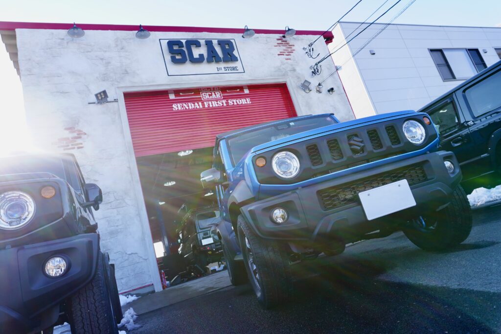 スズキ ジムニーJB64 XL SCARオリジナルカスタム 届出済未使用車 （ホワイト） | ジムニー専門SCAR（エスカー）